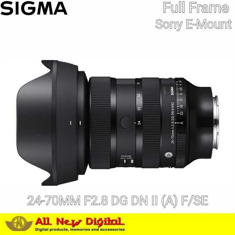 Jual Sigma Lensa 24-70mm F2.8 Dg Dn Ii (a) For Full Frame Lens - L ...