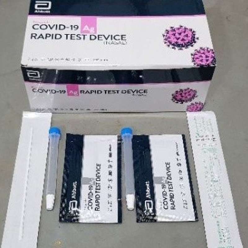 Jual Swab Anten Nasal - Panbio Bioqui Abbott Nasal Anten - 1 Set Di ...