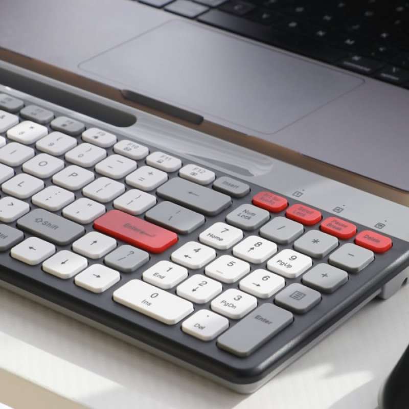 Jual Rexus Kb02 Wireless Keyboard Bluetooth + 2.4 Ghz Dual Connection ...