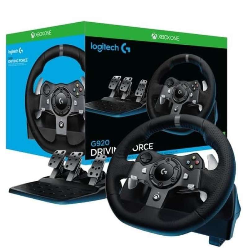 Jual Logitech G920 Driving Force Racing Wheel For Xbox One And Pc Di ...