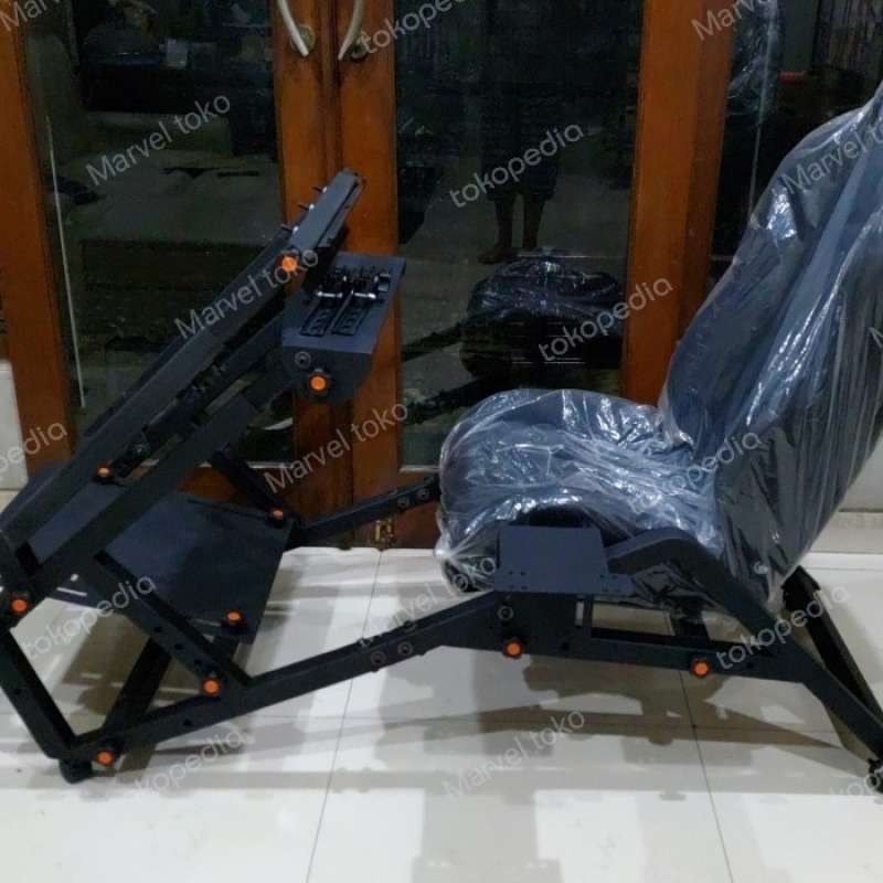 Jual Rig Cockpit Marvel Simulator Racing Plus Stand Tv Gaming Balap ...