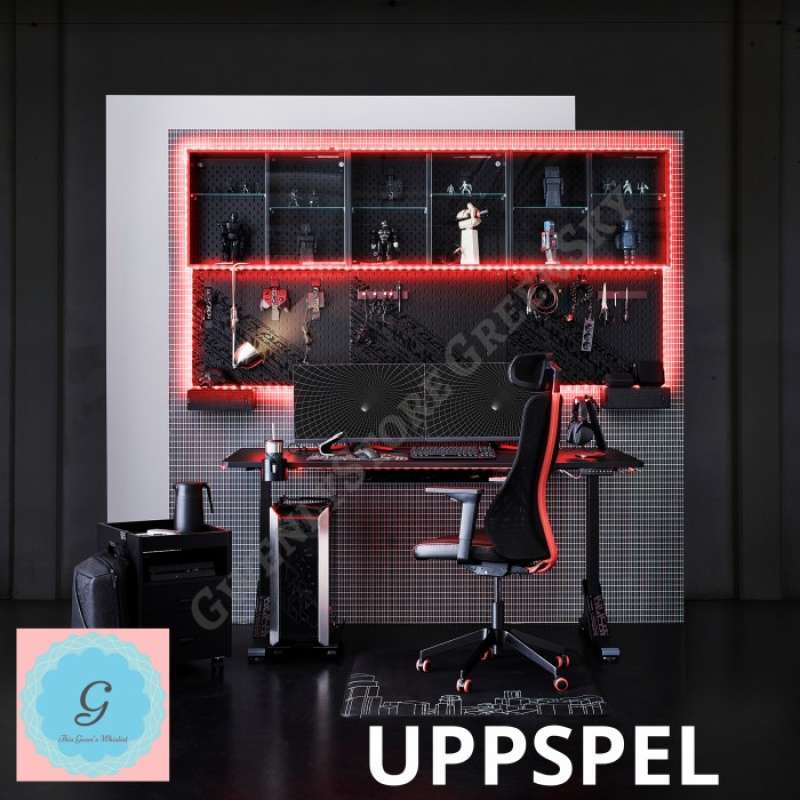 Jual Meja Komputer Premium Gaming Professional Gamer Adjustable Height ...