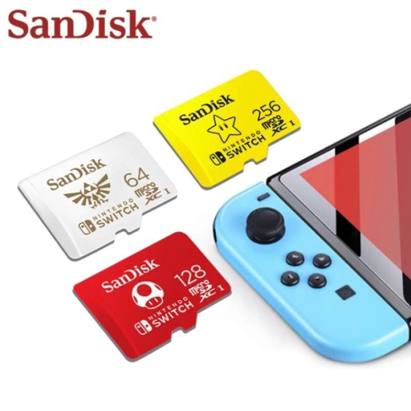 Jual Memory Card Nintendo Switch Lite Microsdxc Speed Upto 100 Mbps Di ...