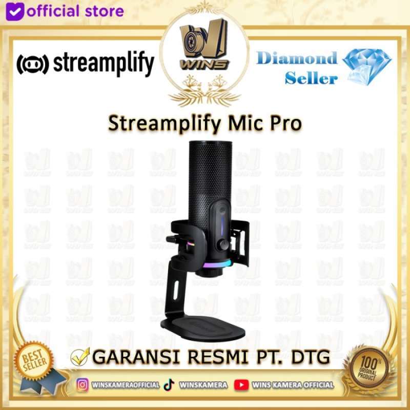 Jual Streamplify Mic Pro - Streamer Microphone Gaming Rgb Microphone Di Seller Velvet Store ...