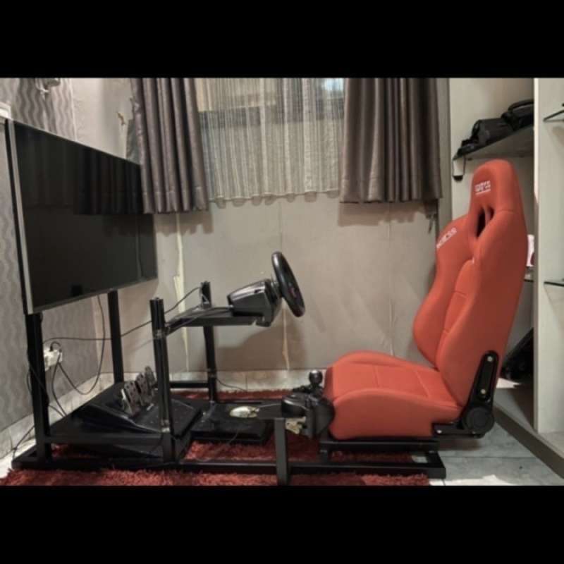 Jual Simulator Rig G29 Thrusmaster Balap Racing Kursi Sim Playseat ...