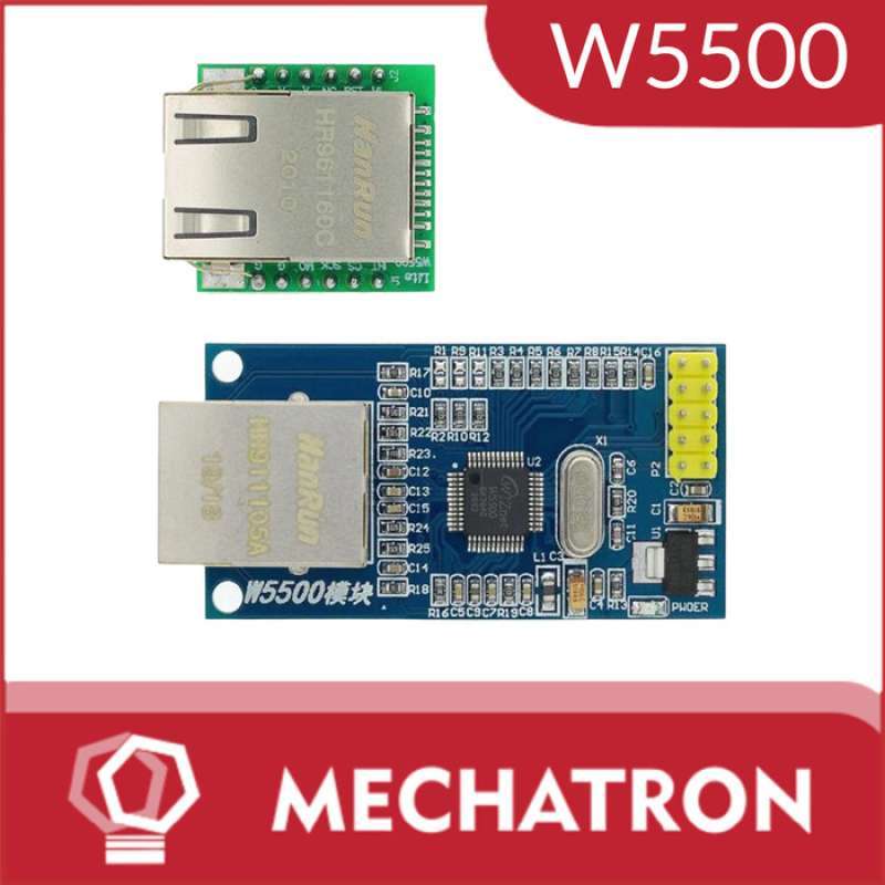 Jual W5500 Ethernet Lan Tcpip Network Module For Arduino Esp8266 Esp32 Mini Di Seller Velvet 4770