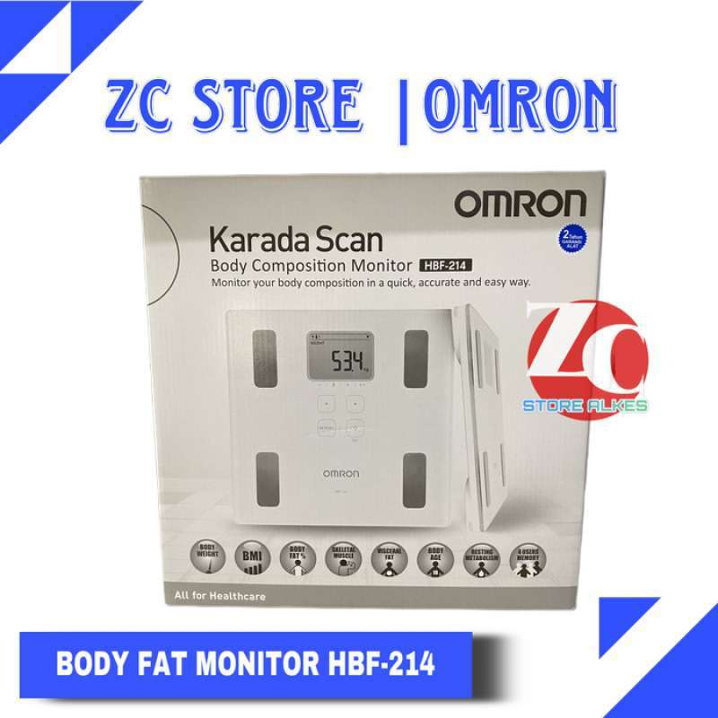Jual Omron Timbangan Karada Scan Hbf 375 Body Fat Monitor Di Seller ...