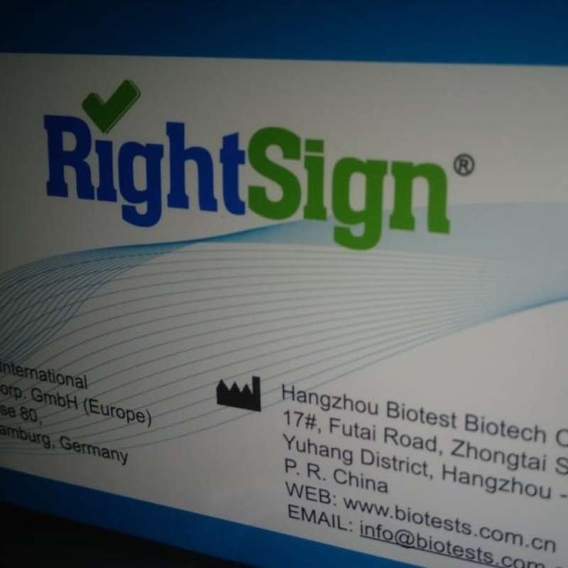 Promo Rightsign Hiv 25 Rapid Test Cassette (whole Blood / Serum ...