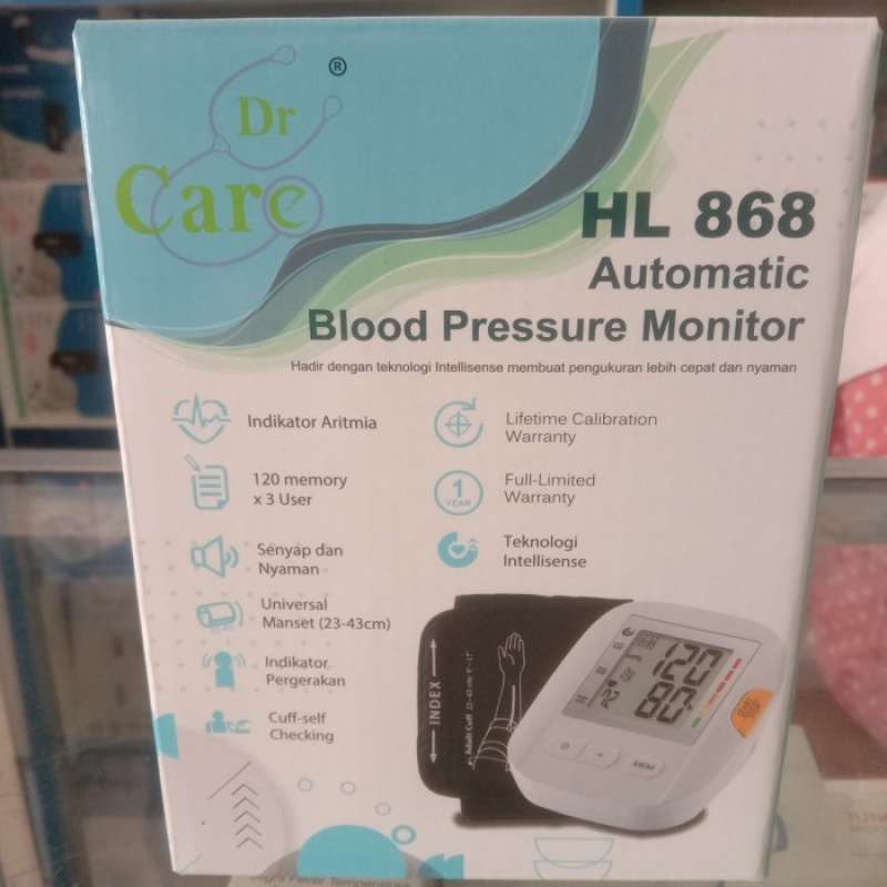 Promo Tensi Digital Hl 868 Dr Care/alat Cek Tekanan Darah Digital ...