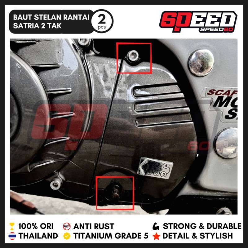 Jual Baut Stelan Rantai Suzuki Satria Hiu Lumba 2tak 2 Tak Baut ...