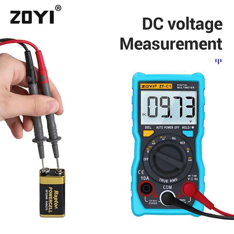 Promo Zt C1 Avometer Digital Multitmeter Multitester Ncv Diode Buzzer ...