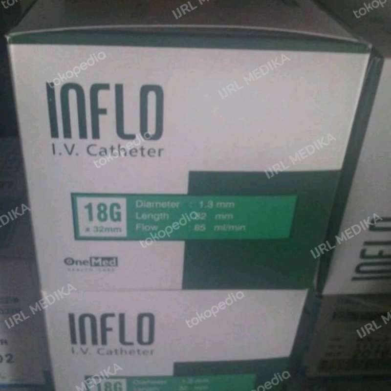 Promo Inflo Iv Catheter 18g/inflo Onemed Diskon 33% Di Seller Virgo ...