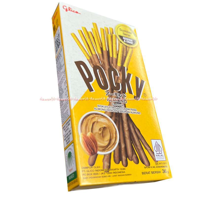Jual Glico Pocky Biskuit Stick Rasa Cookies Cream Choco Almond Matcha ...