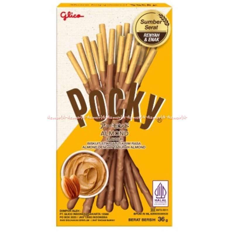 Jual Glico Pocky Biskuit Stick Rasa Cookies Cream Choco Almond Matcha ...