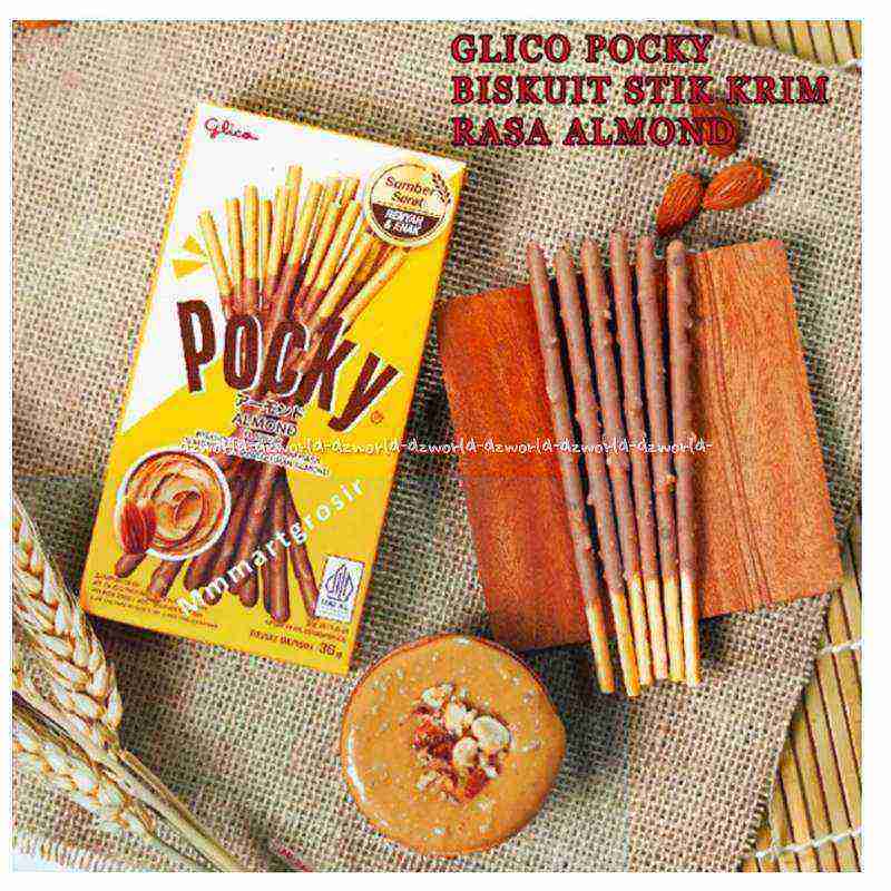 Jual Glico Pocky Biskuit Stick Rasa Cookies Cream Choco Almond Matcha ...