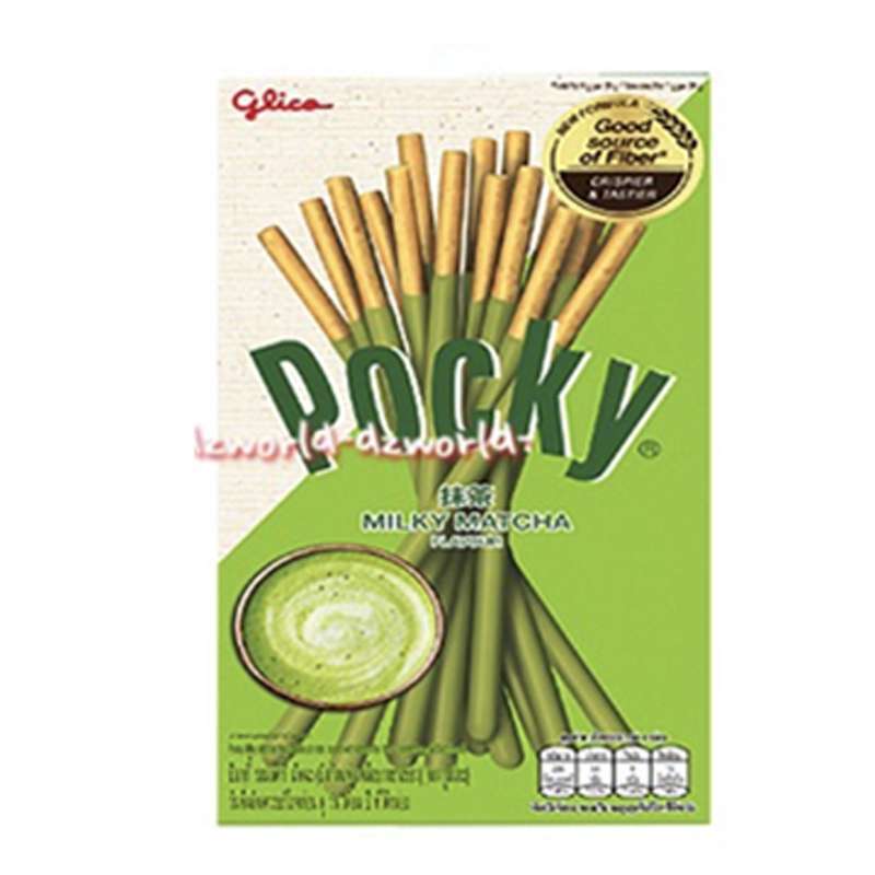 Jual Glico Pocky Biskuit Stick Rasa Cookies Cream Choco Almond Matcha ...