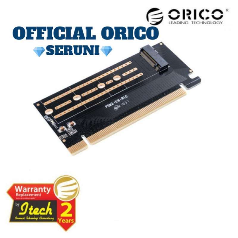 Jual Orico Psm2-x16 M.2 Nvme To Pci-e 3.0 X16 Expansion Card Di Seller ...