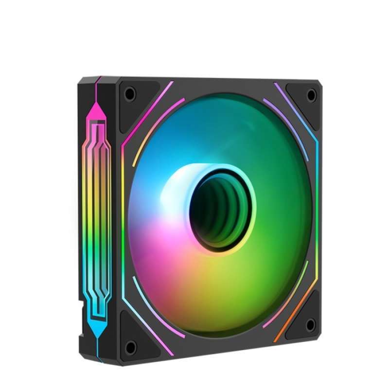 Jual Segotep Hb12 Reverse Argb Pwm Infinity Mirror Case Fan Casing ...