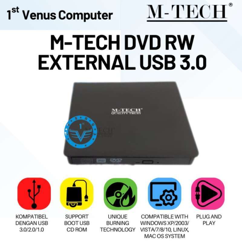 Jual Dvd Rw External M-tech Usb 3.0 / Com02-mtc Di Seller Velvet Store - Cengkareng Timur, Kota ...