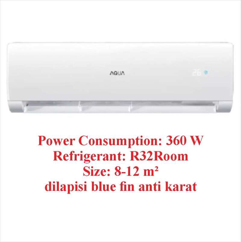 Promo Aqua Aqa-cr5fqal Ac Split 1/2 Pk Low Watt - Garansi Resmi Diskon 13% Di Seller Supreme ...