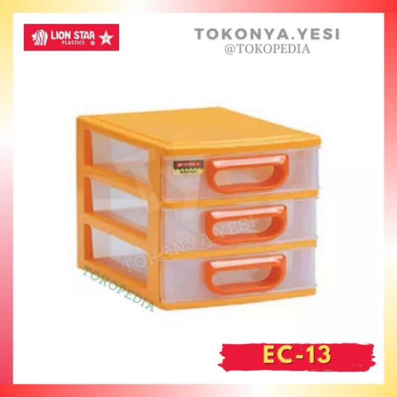 Jual Laci Susun Plastik Kecil Lion Star Estima Mini Container M3 Ec-13 ...