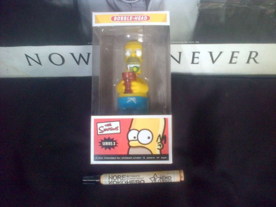 Jual Action Figure The Simpsons Homer Simpson Funko Bobble Head Wacky ...