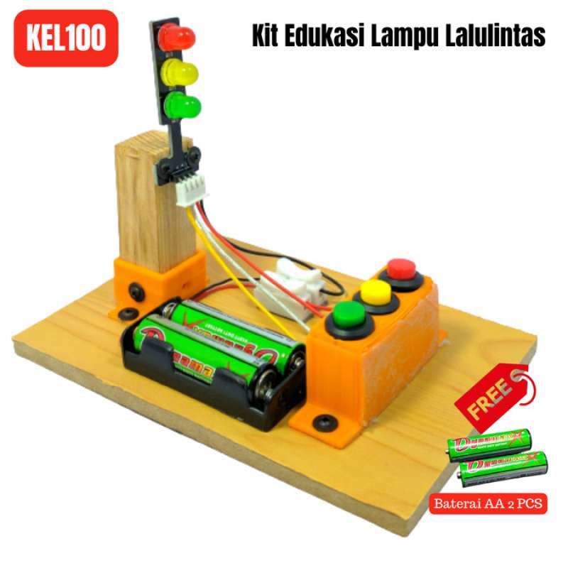 Jual Kit Prakarya Edukasi Mainan Anak Rakit Lampu Lalu Lintas Di Seller ...