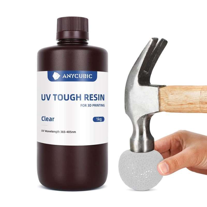 Promo 100% Produk Ori Anycubic Uv Flexible Tough Rigid Resin 3d Printer ...
