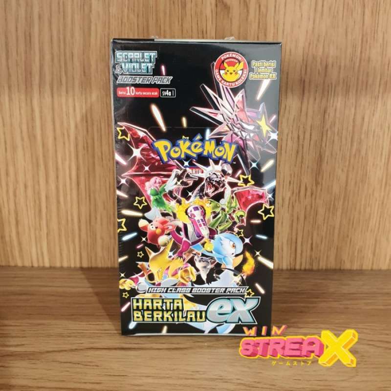 Jual Harta Berkilau Ex Booster Box Sv4a Pokemon Tcg Indonesia Di Seller Kingyo - Cengkareng ...
