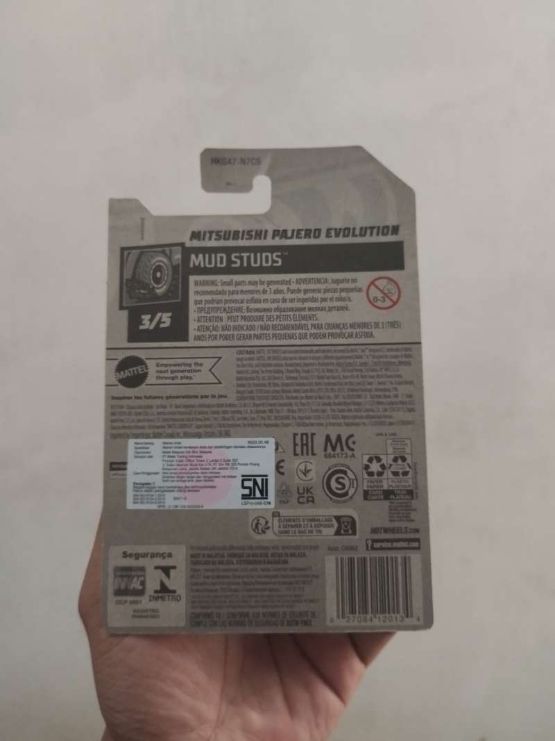 Jual Hot Wheels Mitsubishi Pajero Evolution Merah Diecast Mobil ...