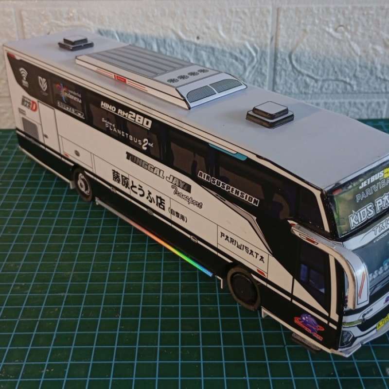 Jual Miniatur Bus Papercraft Kids Panda Takumi Jb 5 Tunggal Jaya Hadiah ...