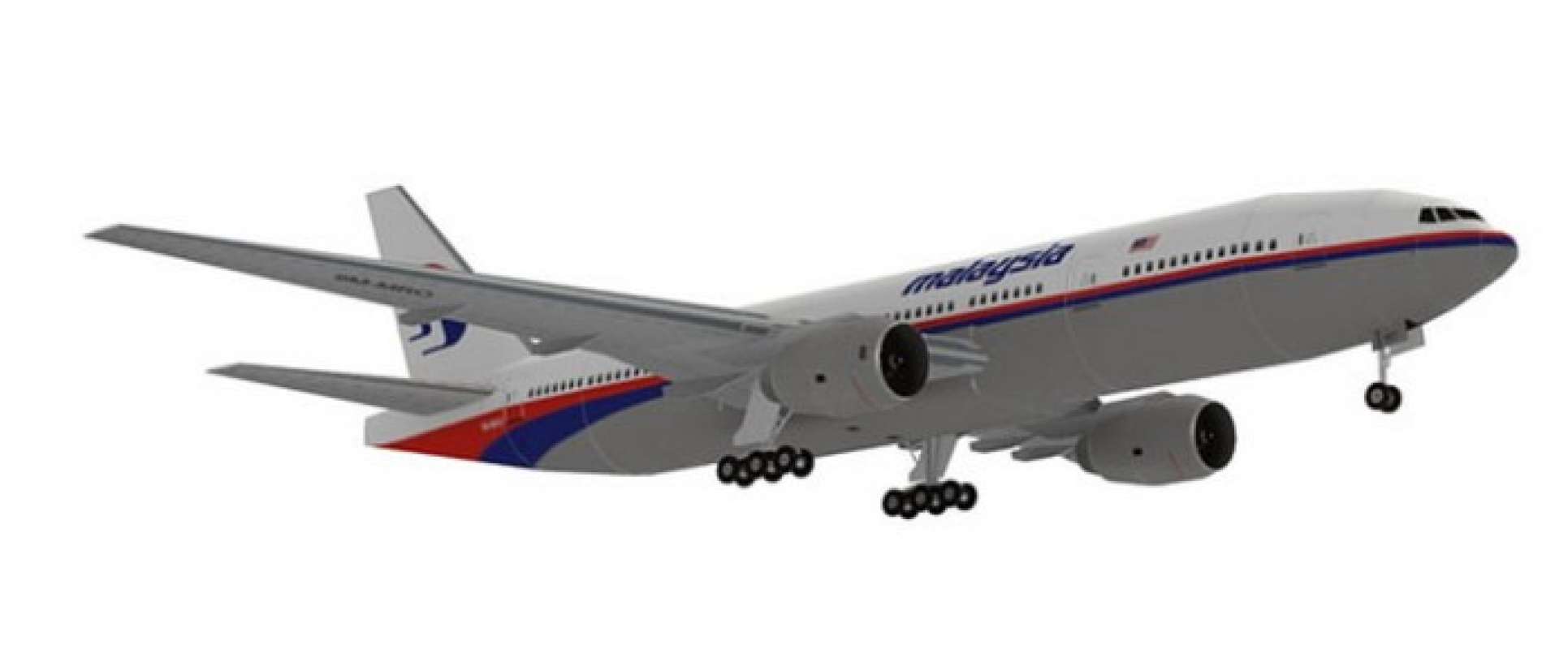 Jual Diy Miniatur Papercraft Pesawat Boeing 777-200 Malaysia Airlines ...
