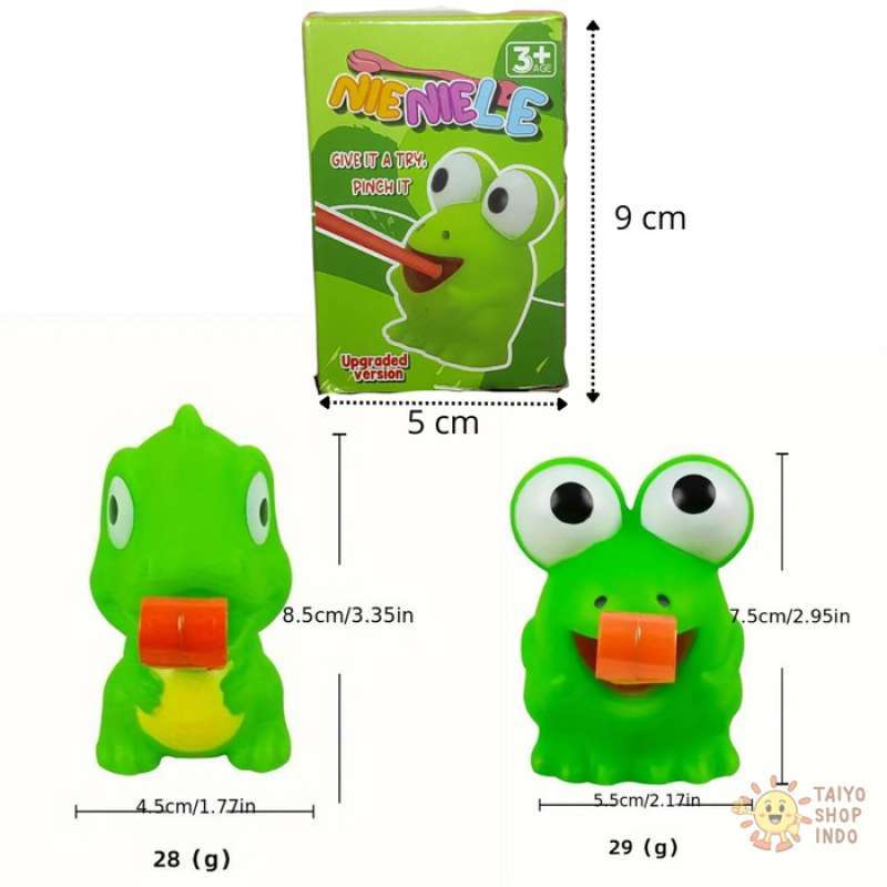 Promo Mainan Anak Squeeze Toy Tongue Squishy Pencet Dino Katak Lucu - Dino Diskon 35% Di Seller ...