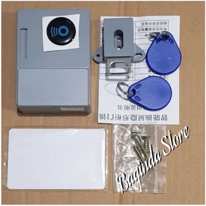 Jual Set Kunci Lemari Rfid Laci Locker Sensor Id Card Kabinet Lock ...