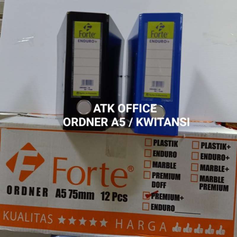 Jual Ordner A5 Kwitansi Glosy /forte Odner Kwitansi A5 (12pcs) Hitam ...