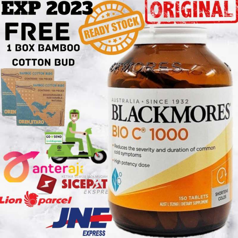 Promo Black Mores Bio C 1000 Mg Vitamin C 150 Tabs Ready Stock Diskon ...