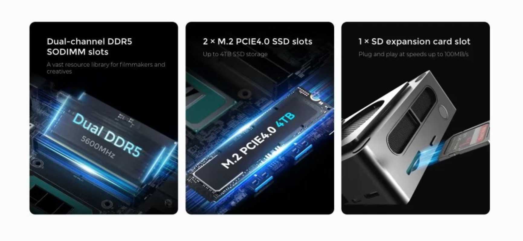 Jual Minisforum Atomman X7 Ti Mini Pc Gaming Intel Core Ultra 9 185h ...