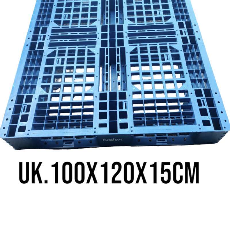 Jual Pallet Plastik / Palet Plastik Ukuran 100 X 120 X 15 Cm Type ...
