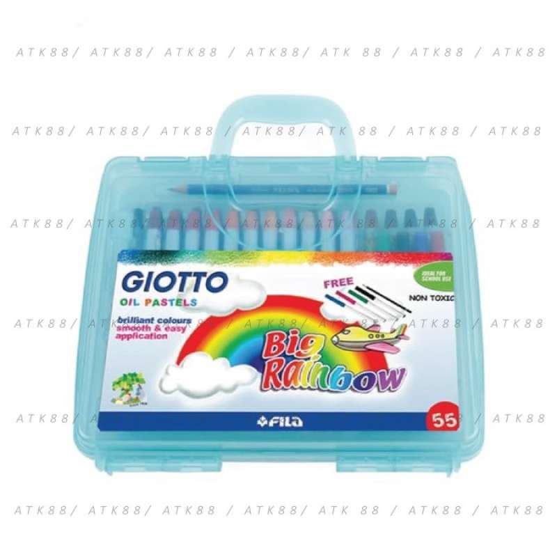 Jual Giotto Oil Pastel 55 Warna Set Big Rainbow ( Crayon ) Di Seller Regstore - Cengkareng Timur ...
