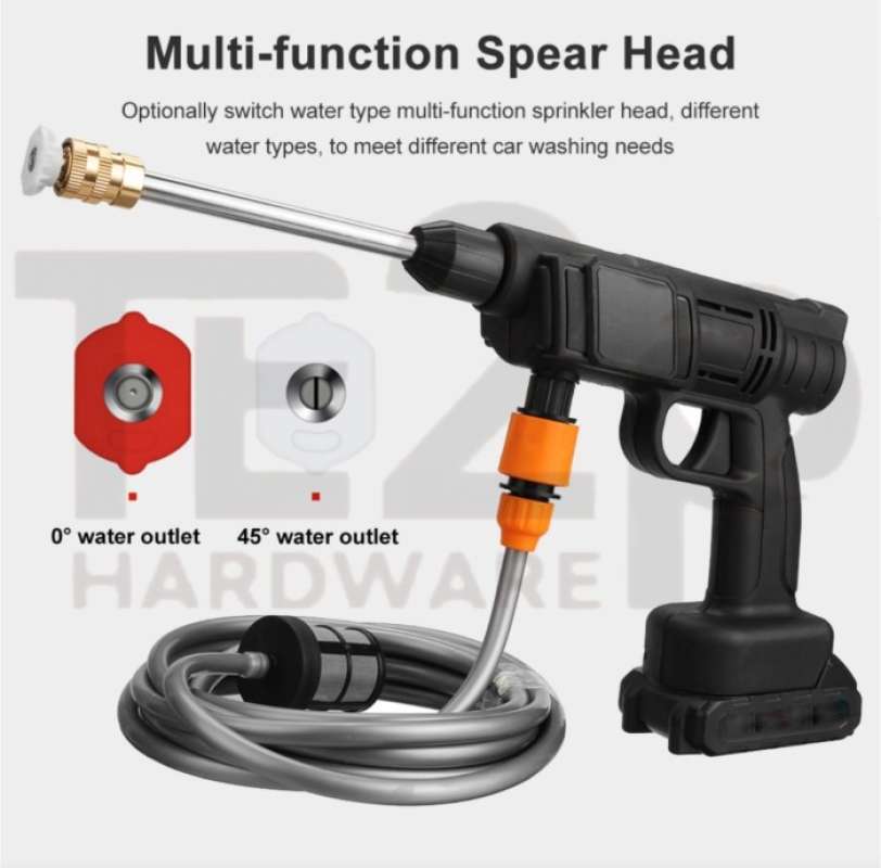 Promo Mesin Jet Steam Cleaner Cordless 1 Baterai 21 Volt Cuci Mobil ...