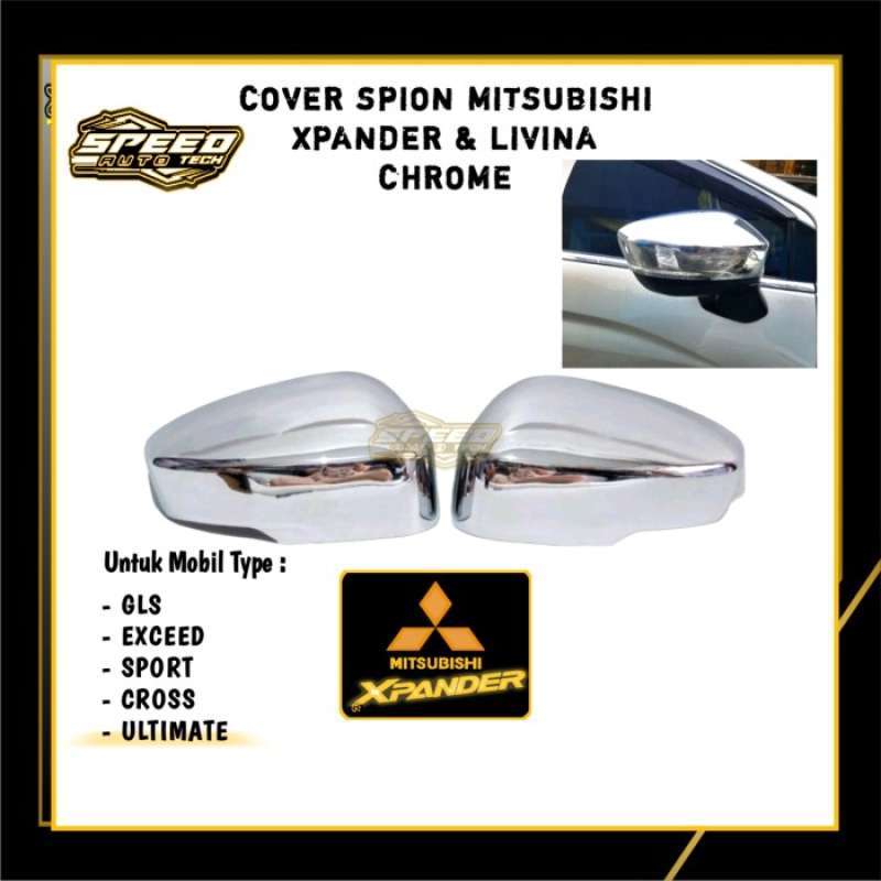 Jual Cover Spion Xpander Kanan Kiri Chrome Original Cover Spion Xpander ...