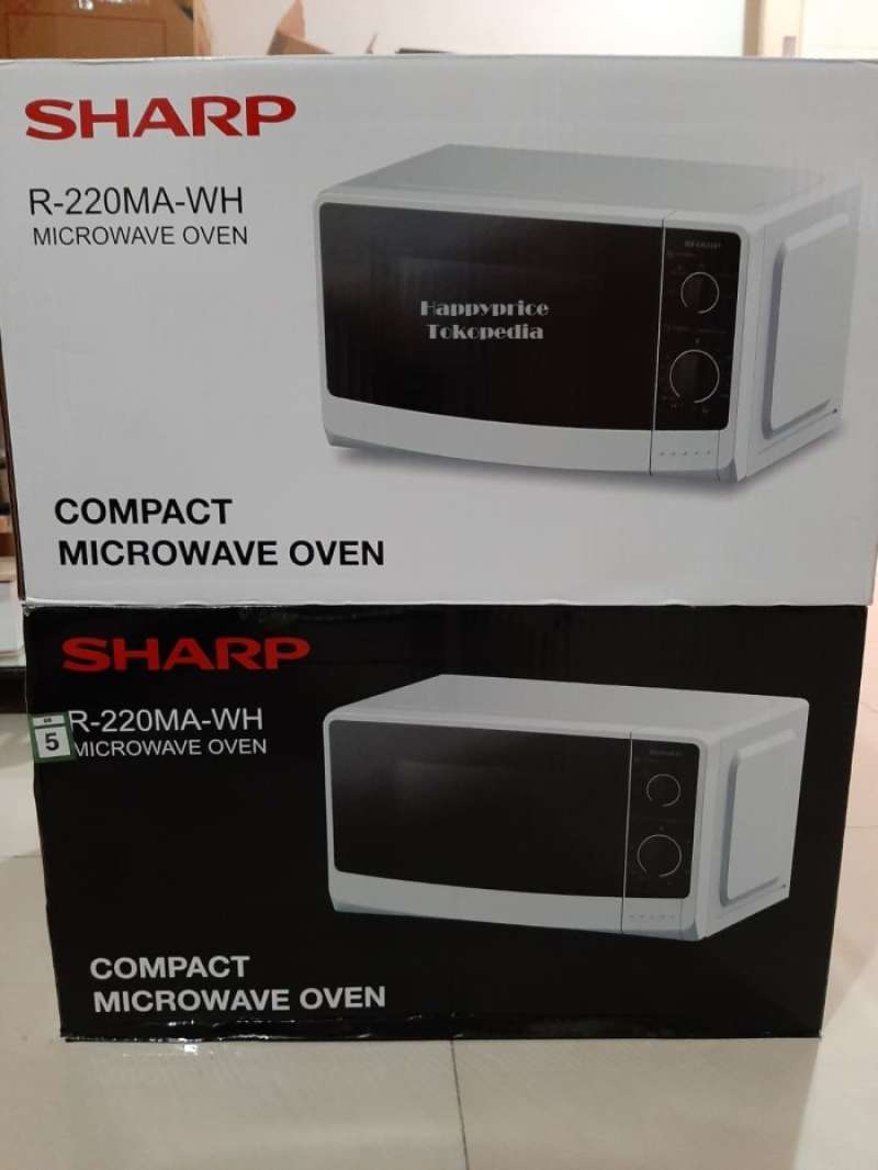 Promo New Sharp Microwave R220mawh - Microwave 20 Liter 450 Watt Putih ...