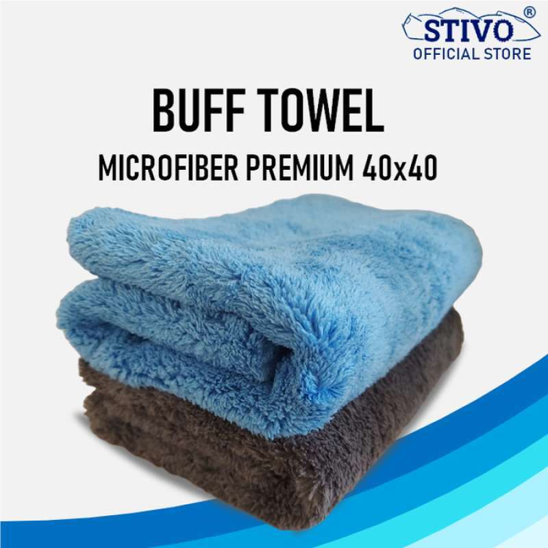 Jual Buff Towel-coral Microfiber 40x40 Drying-kain Lap Mobil Premium ...