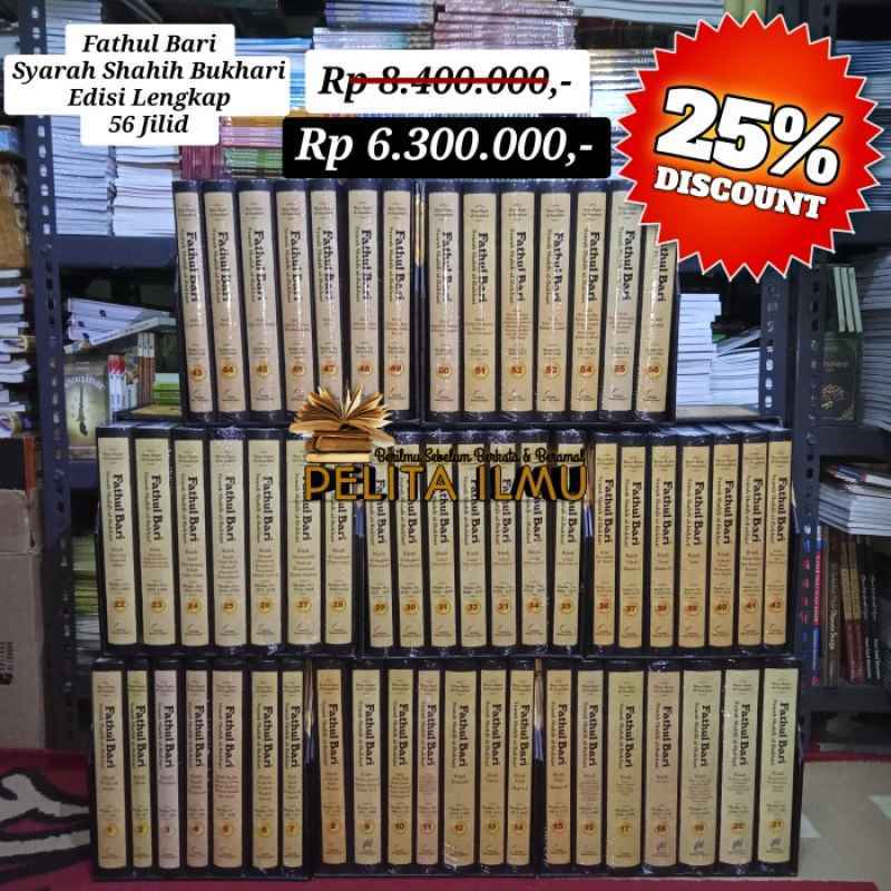 Promo Paket Buku Terjemah Fathul Bari Syarah Shahih Bukhari Edisi Lengkap Diskon 23% Di Seller ...