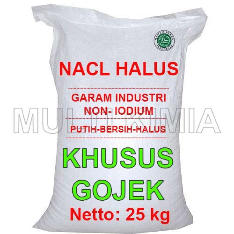 Promo Nacl Halus - Garam Industri Netto: 25 Kg Diskon 23% Di Seller ...