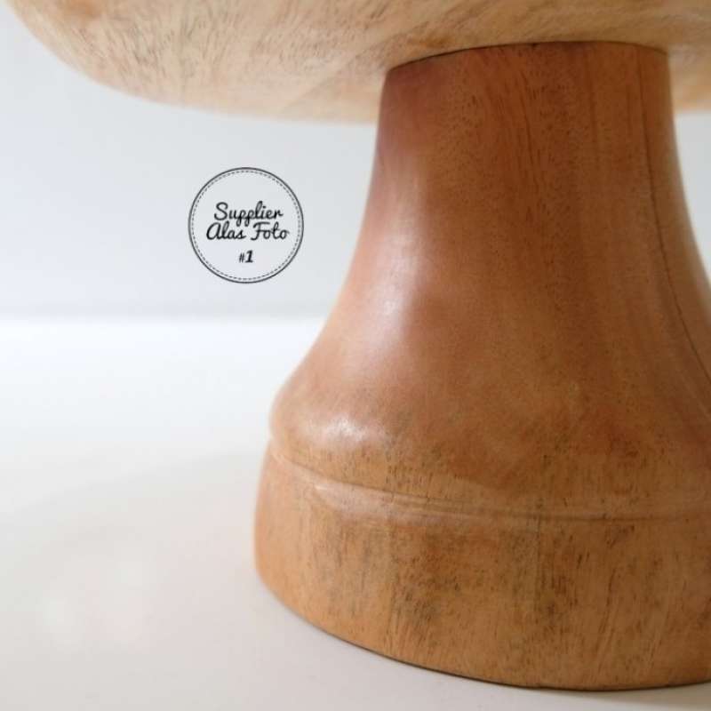 Jual Stand Cake Kayu / Display Putar Dessert Kue / Properti Foto ...