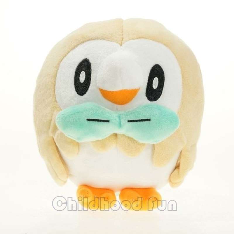 Promo Boneka Pokemon Gen 7 Rowlet Litten Popplio Pokemon Figure Pikachu Diskon 23% Di Seller ...