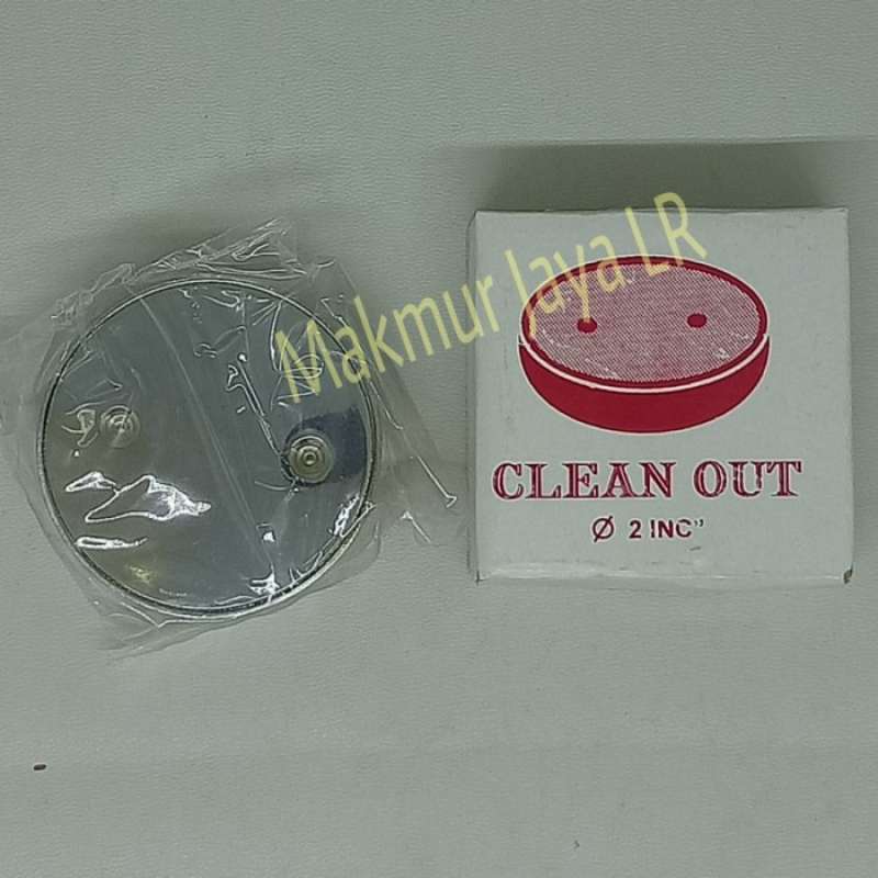 Jual Floor Clean Out 2 21/2 3 4 6 Inch Cleanout Tutup Pipa Pembuangan ...