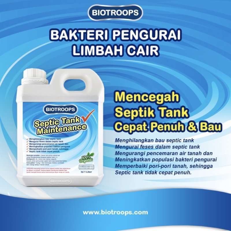 Jual Bakteri Pengurai Tinja Solusi Septic Tank Cepat Penuh Wc Bau #1 ...