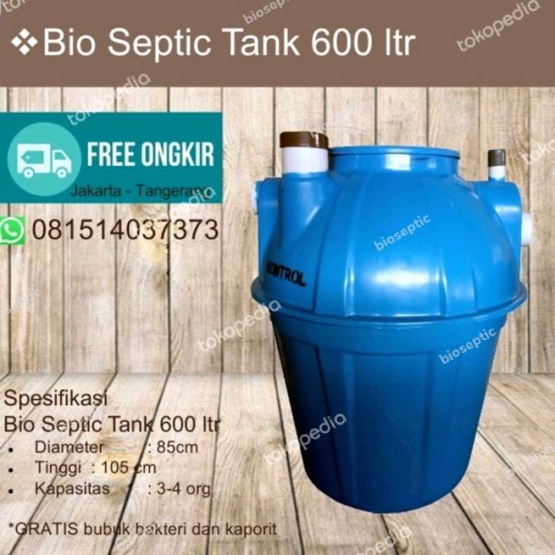 Jual Bio Tank, Septic Tank 600 Liter (bukan Biotech) Di Seller Aghanim ...
